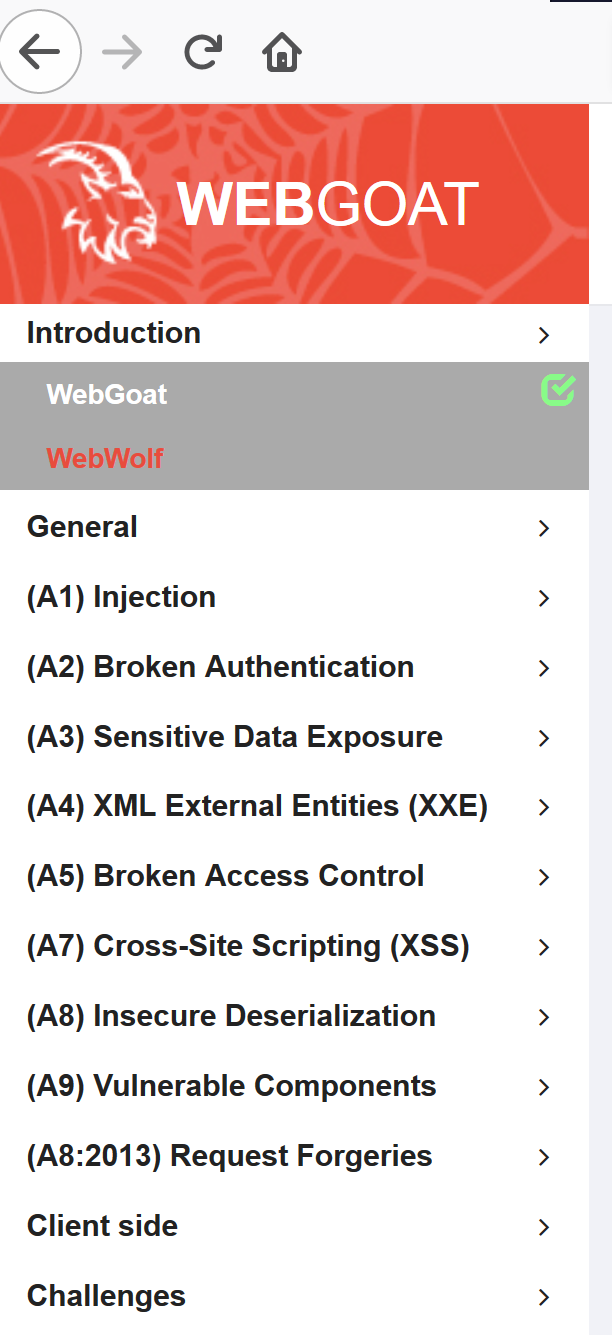 owasp categories proposal · Issue #591 · WebGoat/WebGoat · GitHub