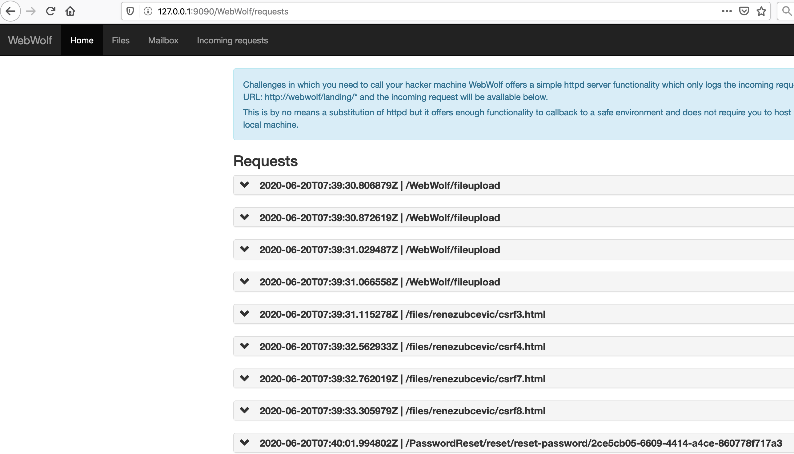 SSRF what is ifconfig.pro? · Issue #847 · WebGoat/WebGoat · GitHub