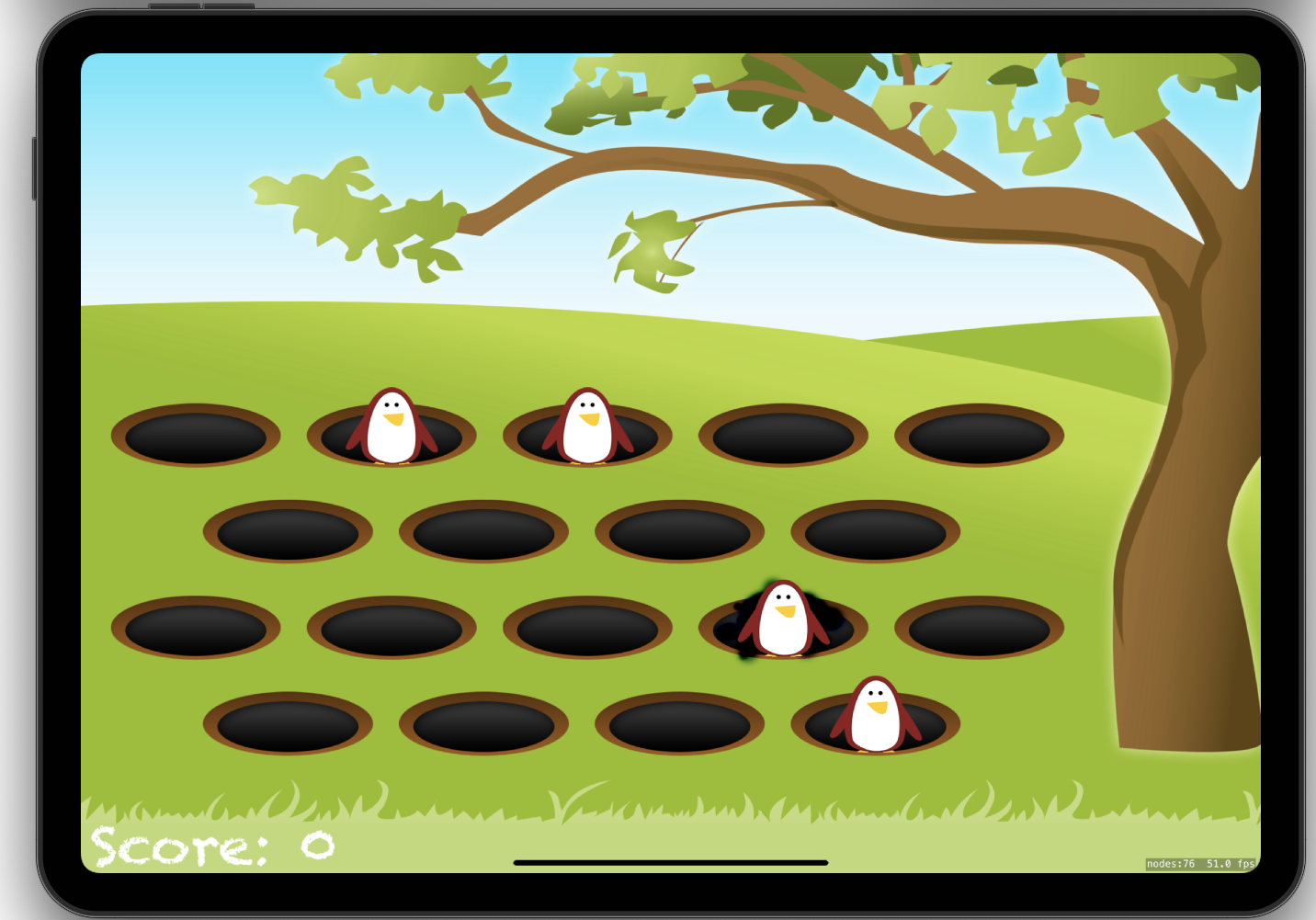 GitHub - PabloRod7/Whack-a-peguin-HWS: Game using SKCropNode and a sprinkling of Grand Central ...