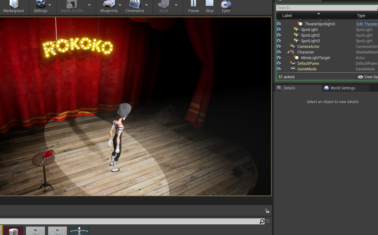 Mime actor in demo scene rotates 90 degrees on play · Issue #27 ...
