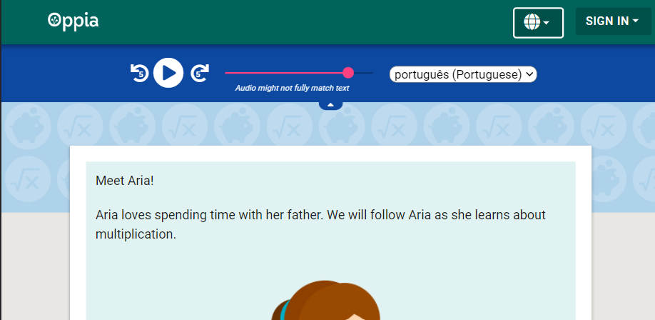 Text and header overlap. · Issue #16351 · oppia/oppia · GitHub