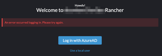 [BUG] Azure AD login fails if Conditional Access Policies require MFA · Issue #40521 · rancher ...