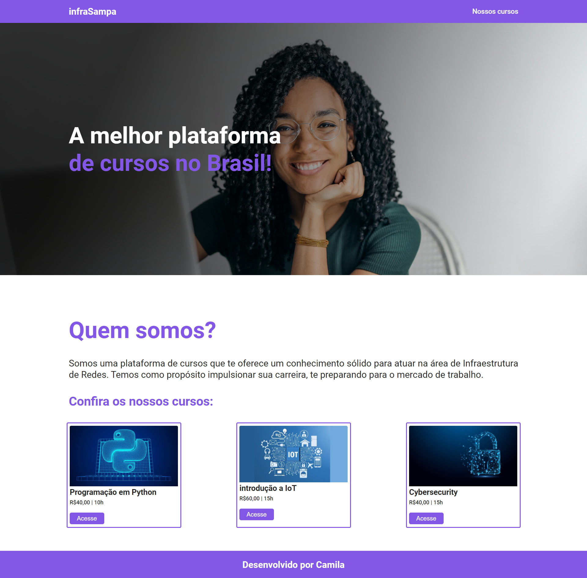 GitHub - JeCarlos7713/projeto-camz