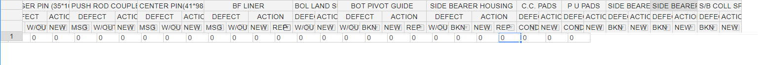 nested header column width and alignment between row and header · Issue #4641 · handsontable ...