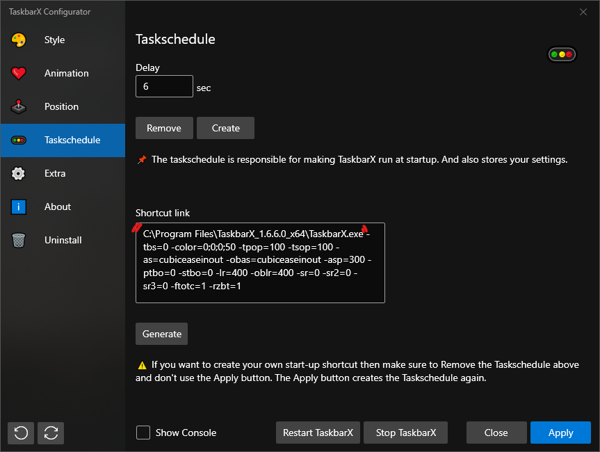 Personal link problem · Issue #562 · ChrisAnd1998/TaskbarX · GitHub