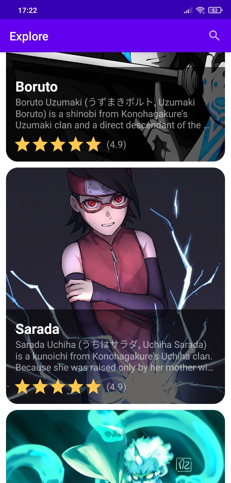 GitHub - GRKMx/BorutoHeroApp: Has fantastically good UI elements coded with Jetpack Compose ...