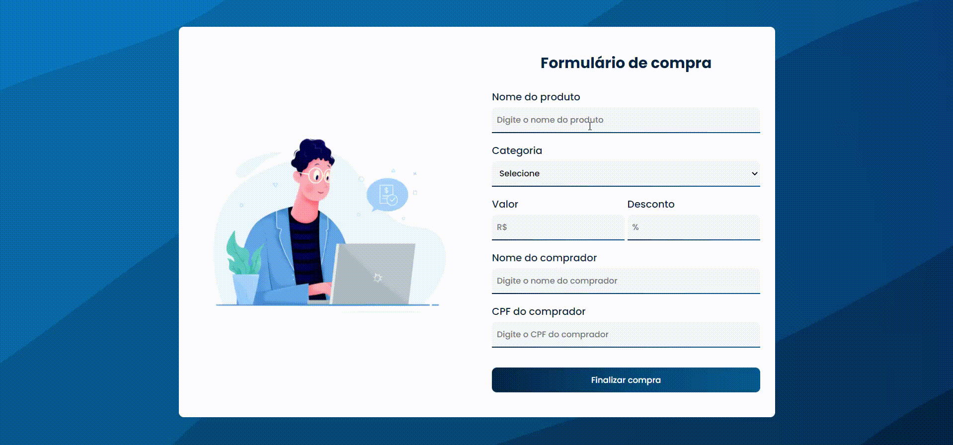 GitHub - hmiranda99/Formulario-Compra: 📌Objetivo do formulário é saber qual produto irá ser ...