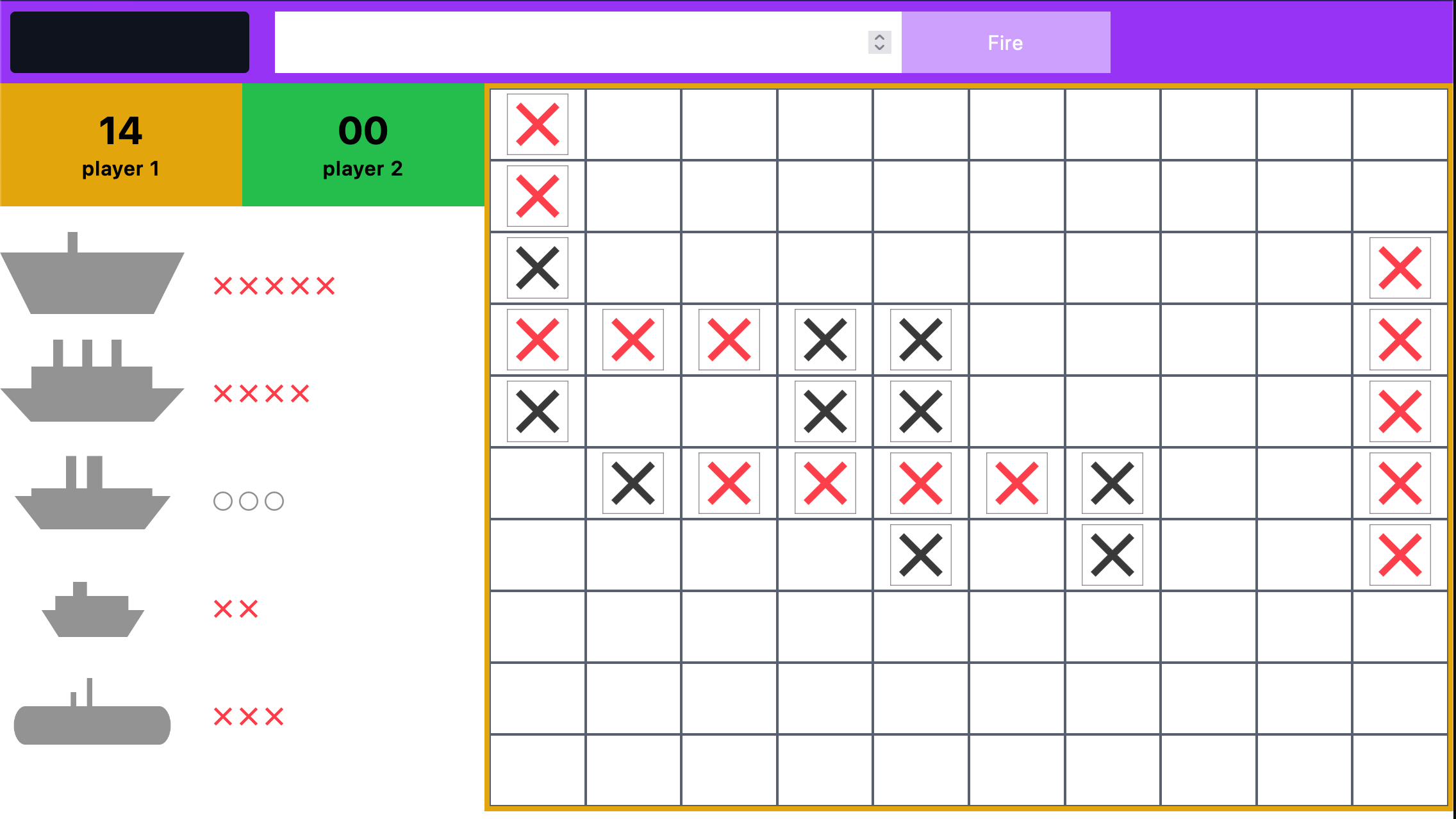 Github Miguel Martinez 6661battleship Challenge Simple Battleship Game 