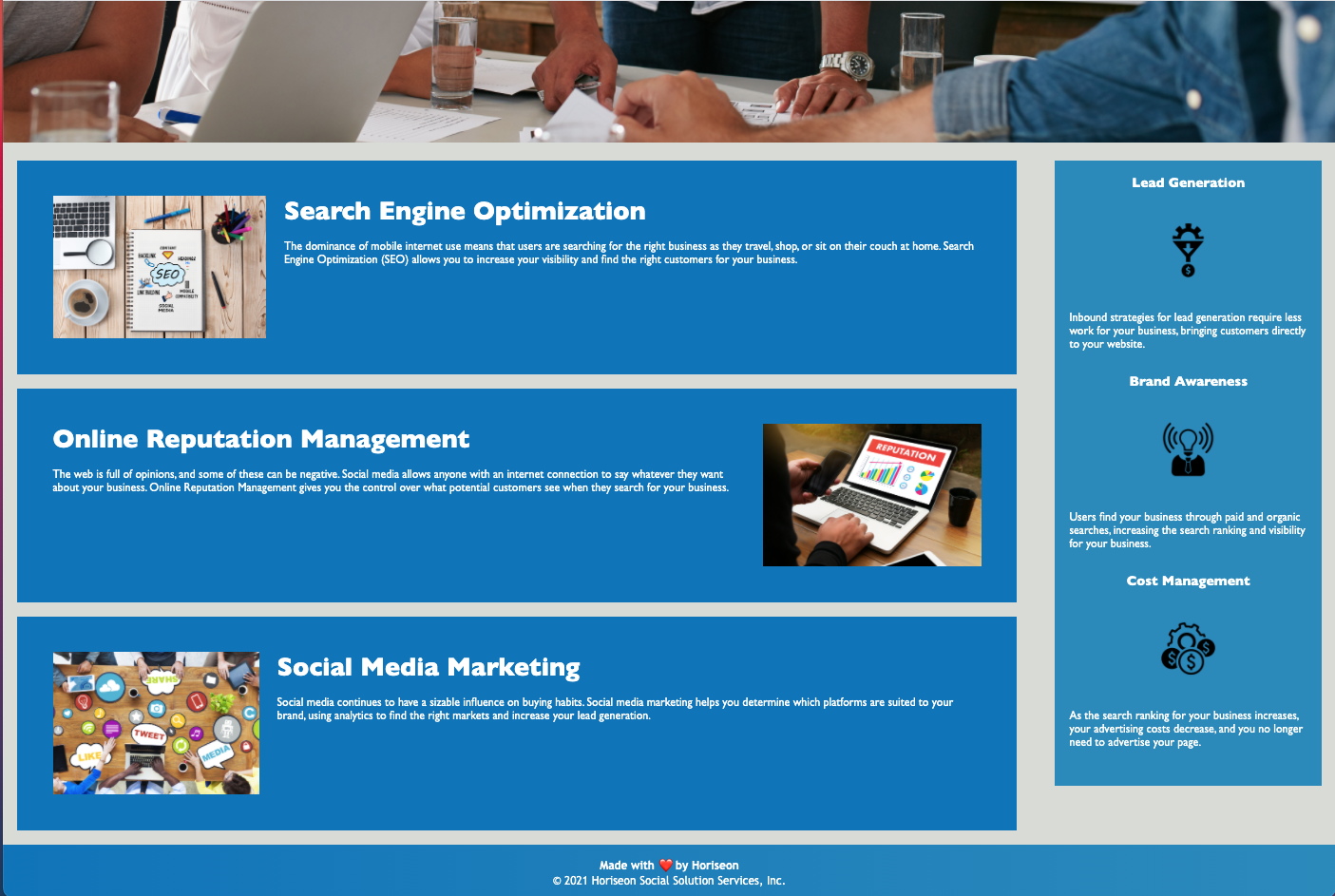 GitHub - bryanjperez/Horiseon: Horiseon challenge