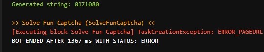 Bug Funcaptcha Solving Using 2captcha · Issue 241 · Openbulletopenbullet2 · Github