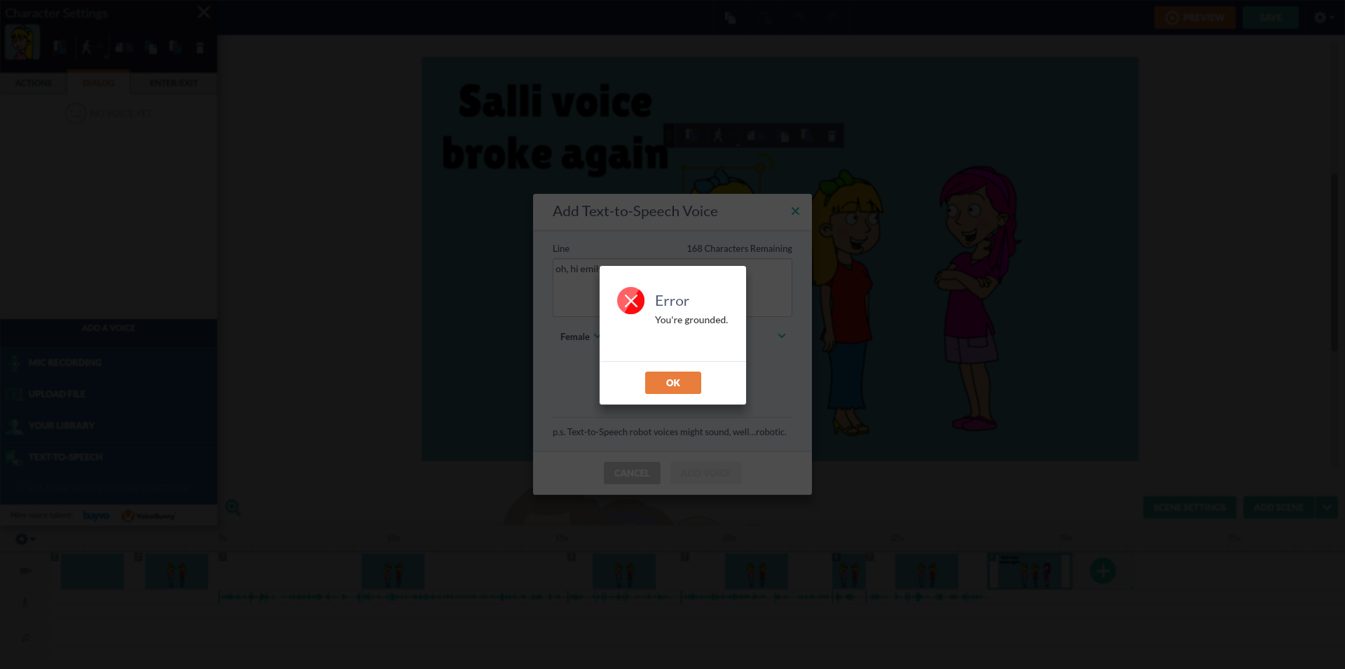 Salli voice not working · Issue #90 · GoAnimate-Wrapper/GoAnimate-Wrapper · GitHub