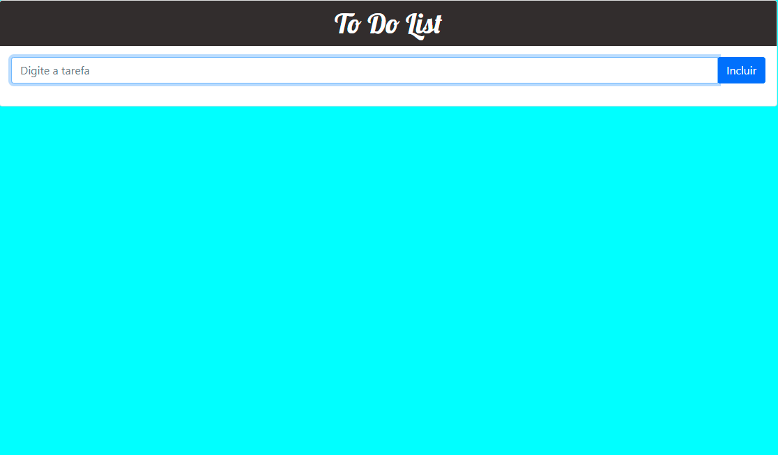 GitHub - Fplombon/To-Do-List: Lista de Tarefas, desenvolvido em HTML, JS e Bootstrap. Aplicados ...