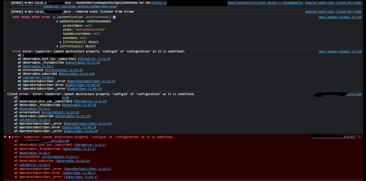 [Question]: `checkAuthIncludingServer()` causes an error · Issue #1447 · damienbod/angular-auth ...