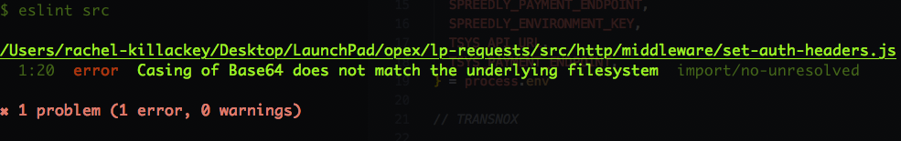 Casing of Base64 does not match the underlying filesystem · Issue #50 · LaunchPadLab/lp-requests ...