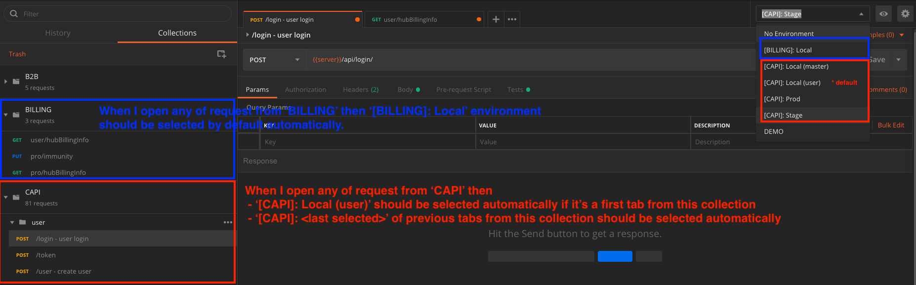 Collection with context of own environment · Issue #5698 · postmanlabs ...