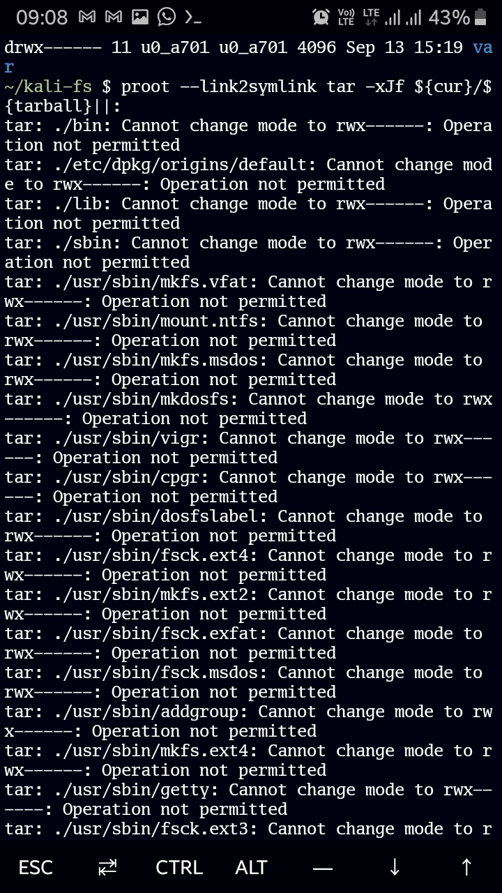 Can't able to install any distro on termux due to rwx issue · Issue #77 · AndronixApp ...