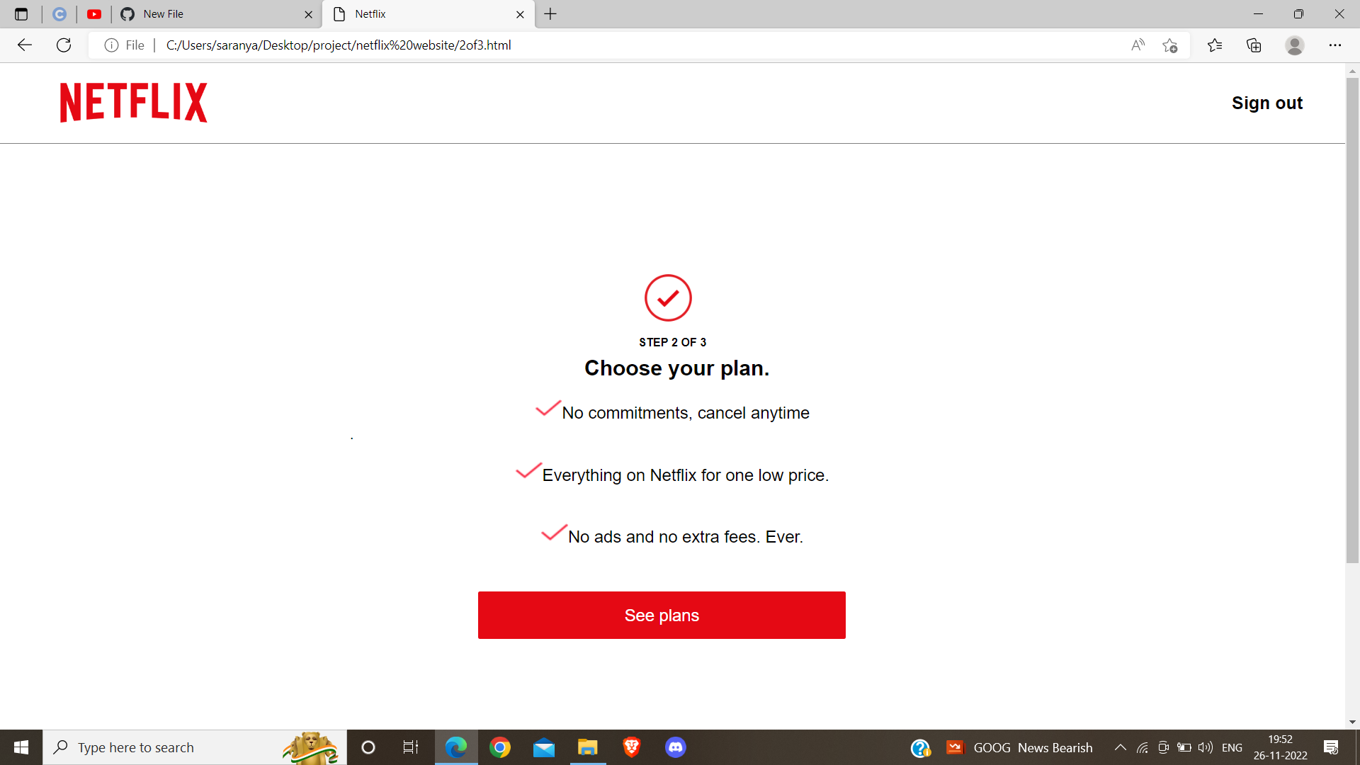 GitHub - saranyamohank/netflix-replication