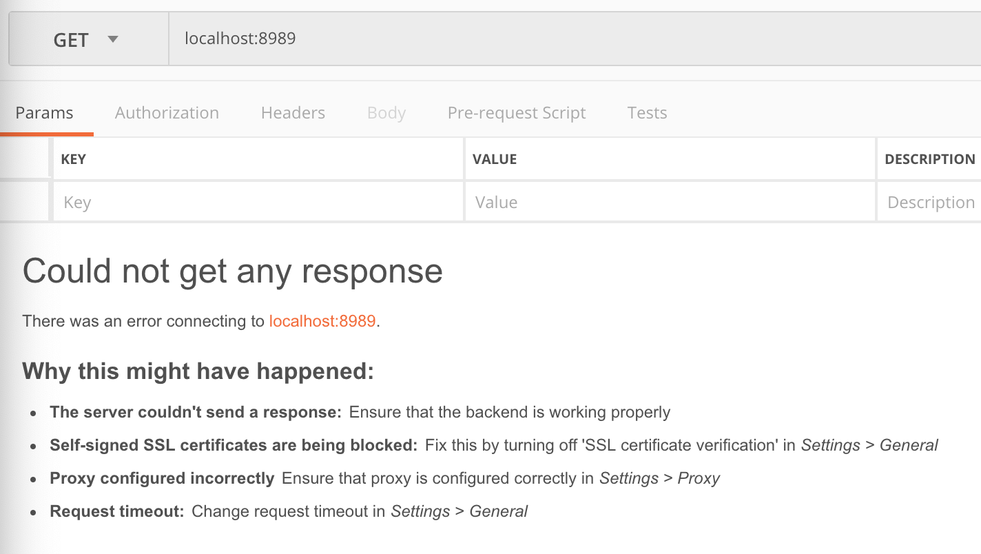 Graphhopper prints `Started application` though no response can be received from the server ...