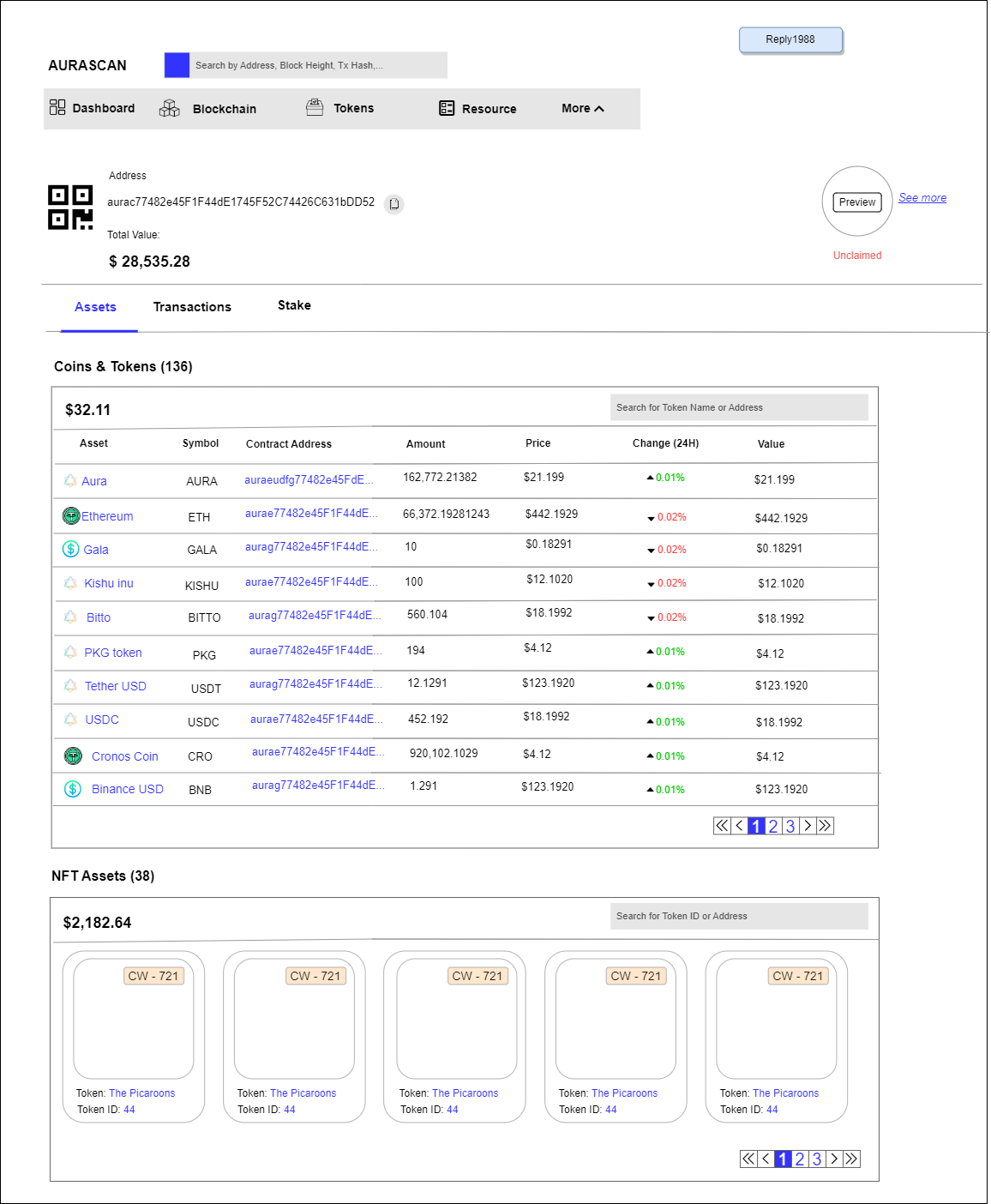 [Soulbound Token] Enhance flow for soulbound token receiver · Issue #1402 · aura-nw/aurascan ...