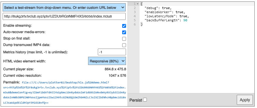 Playback: 0.000 is located too far from the end of live sliding playlist: · Issue #5129 · video ...
