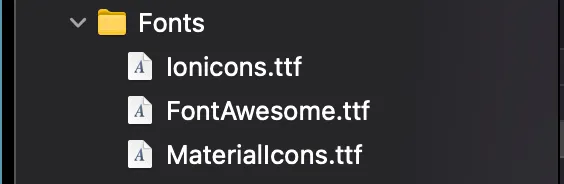 Unrecognized font family 'Material Icons' · Issue #1497 · oblador/react-native-vector-icons · GitHub