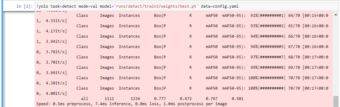 Low training P R mAP50 mAP50-95 but high Val P R mAP50 mAP50-95 · Issue ...