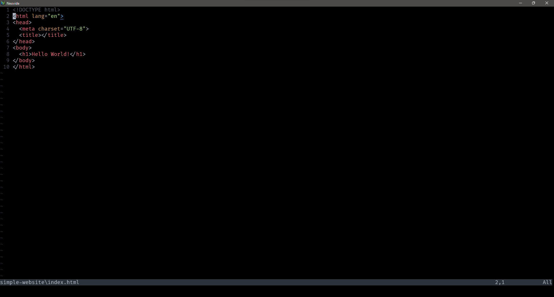 [Question] How to do this in Neovide? · Issue #1273 · neovide/neovide · GitHub