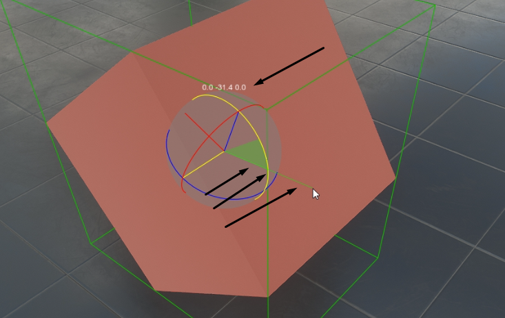 Add rotation angle marker on transform gizmo · Issue #1054 · FlaxEngine/FlaxEngine · GitHub