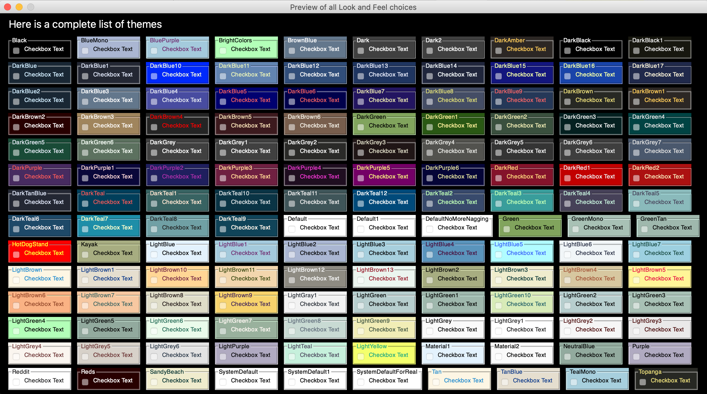 [bug] Checkbox Text With Darkblack Theme Shows As Black · Issue 2727 · Pysimplegui Pysimplegui
