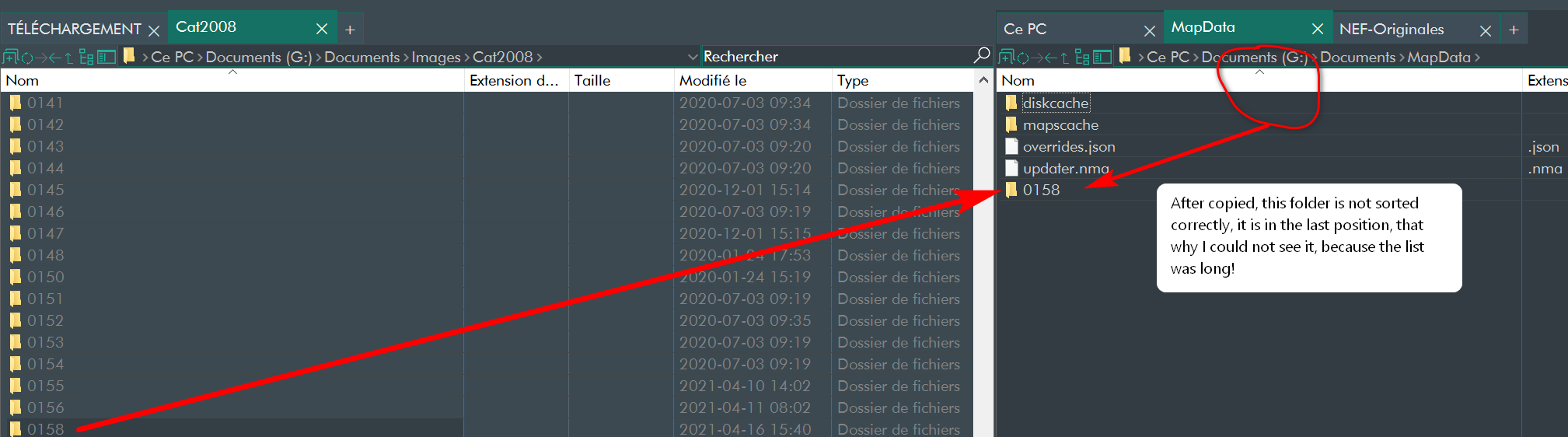 Refresh problems · Issue #406 · tablacus/TablacusExplorer · GitHub