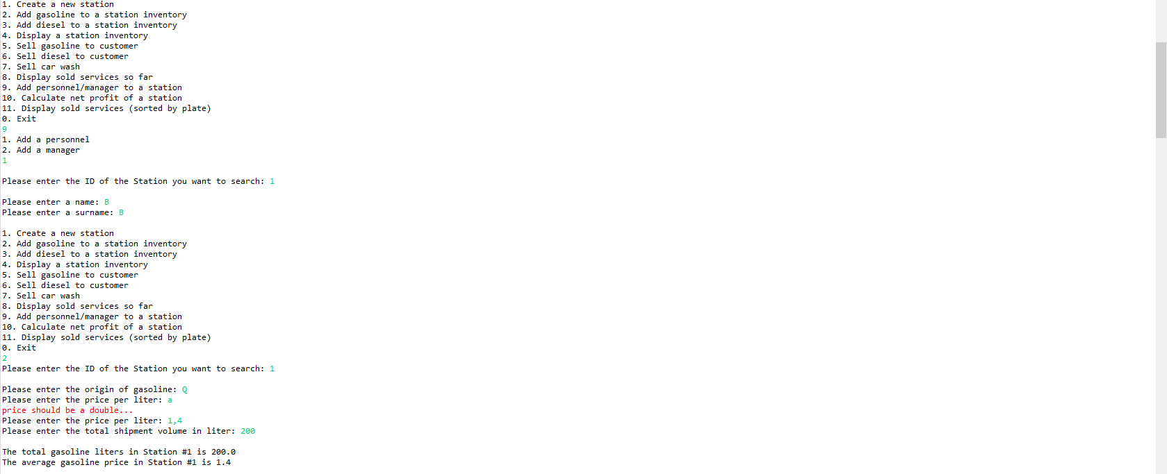 GitHub - ekremcaglayan/Fuel-Station-Project