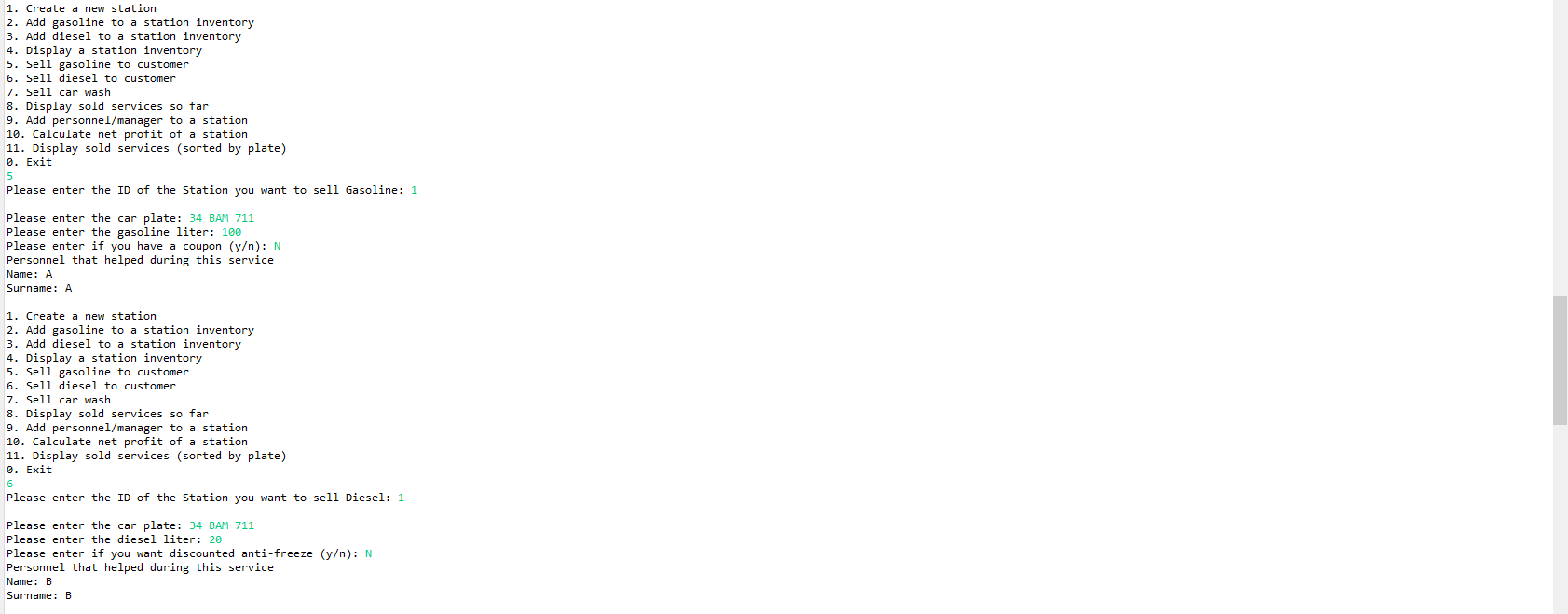 GitHub - ekremcaglayan/Fuel-Station-Project