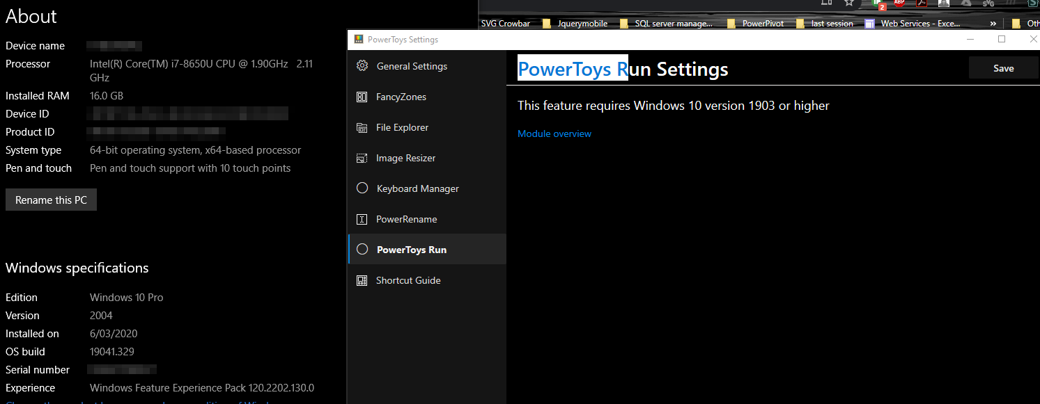 Wrong detection of the OS version · Issue #4290 · microsoft/PowerToys · GitHub