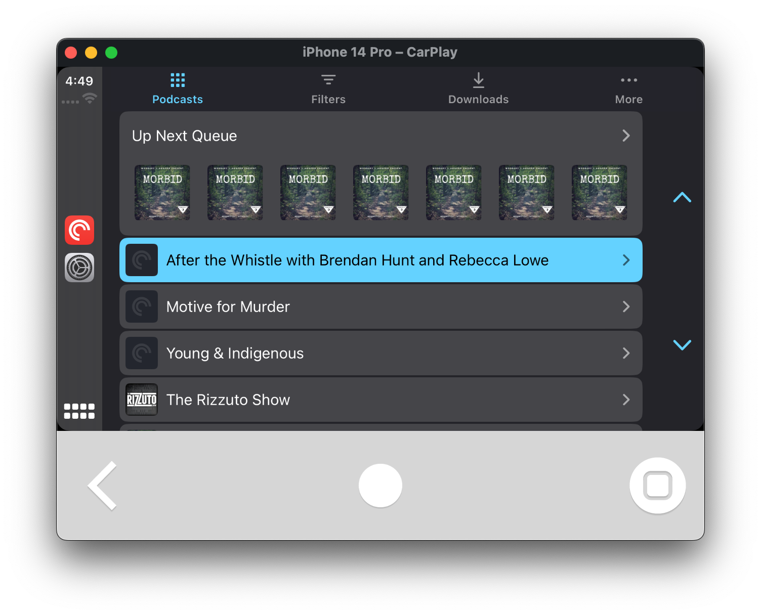 CarPlay: Up Next is Missing · Issue #427 · Automattic/pocket-casts-ios · GitHub