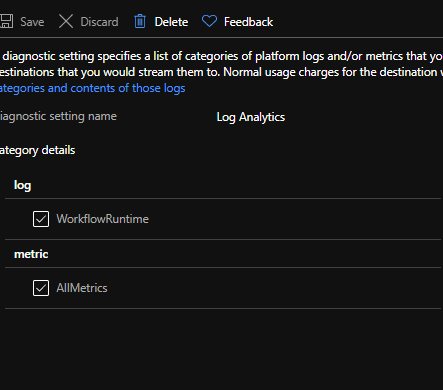 Log analytics workspace with Logic Apps standard not working · Issue #300 · Azure/logicapps · GitHub