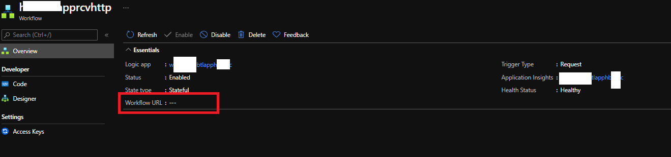 Workflow URL not created after deployment (Logic App Standard) · Issue #304 · Azure/logicapps ...