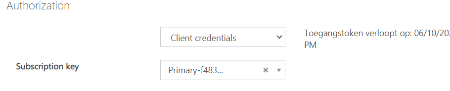 New Developer Portal missing option for automatic Authorization header ...