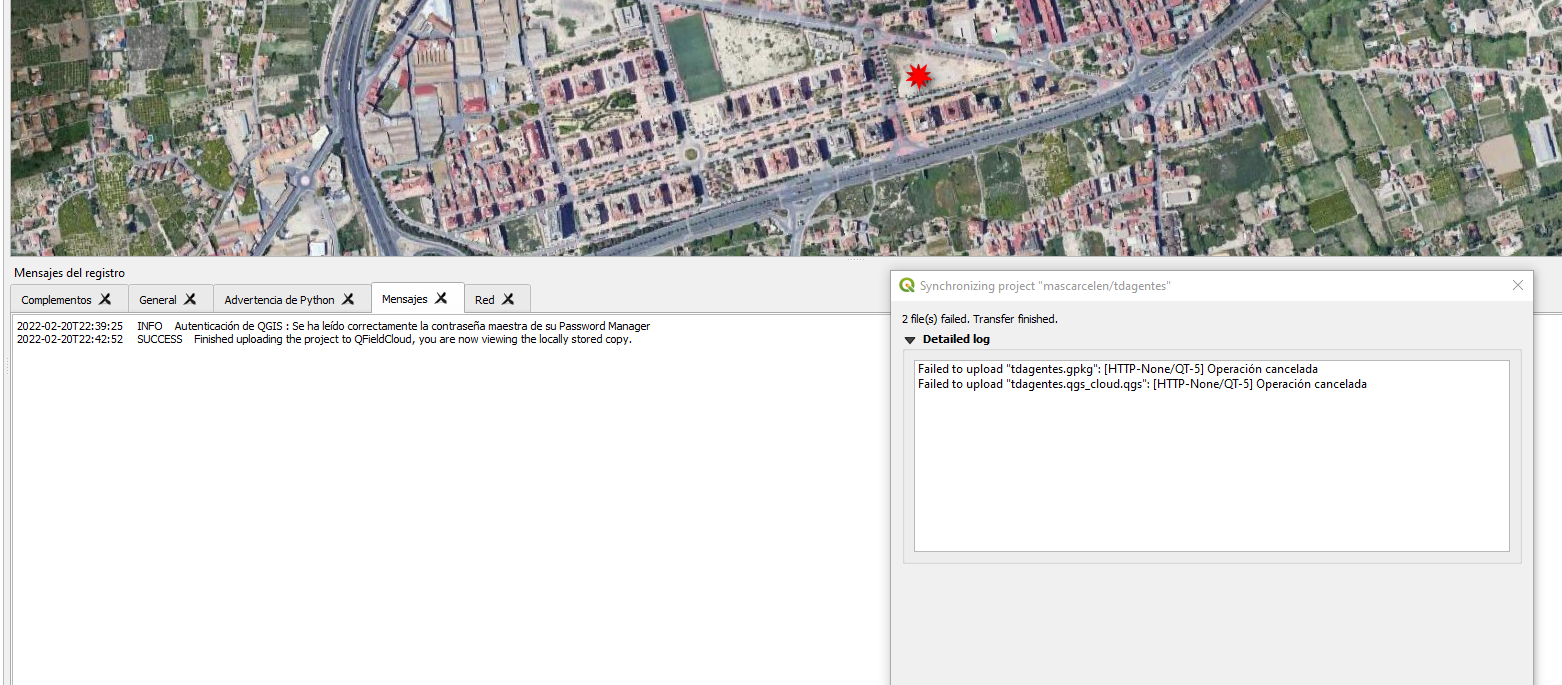 No puedo subir y actualizar proyectos · Issue #2529 · opengisch/QField · GitHub