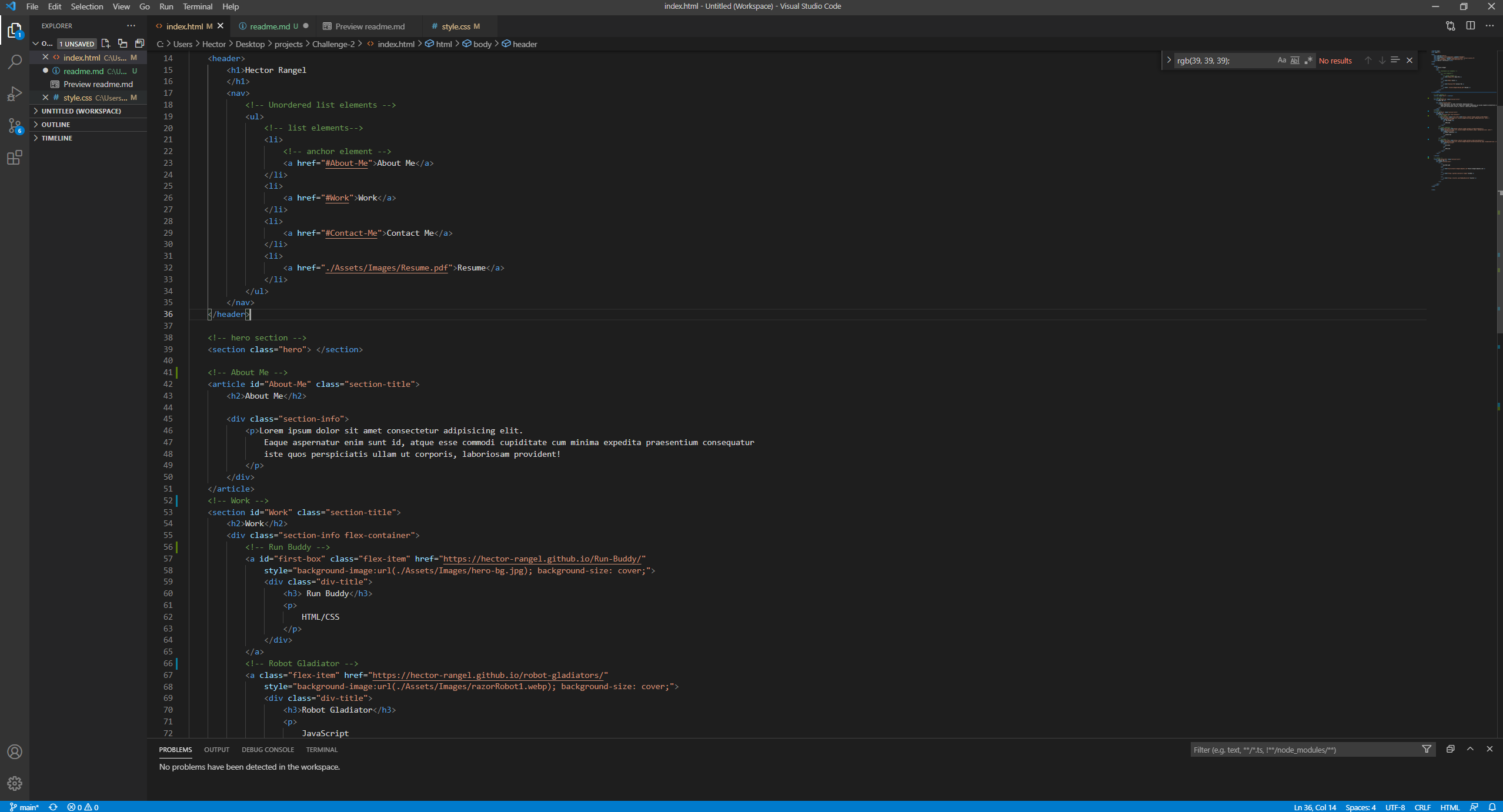 GitHub - hector-rangel/Hector-Portfolio