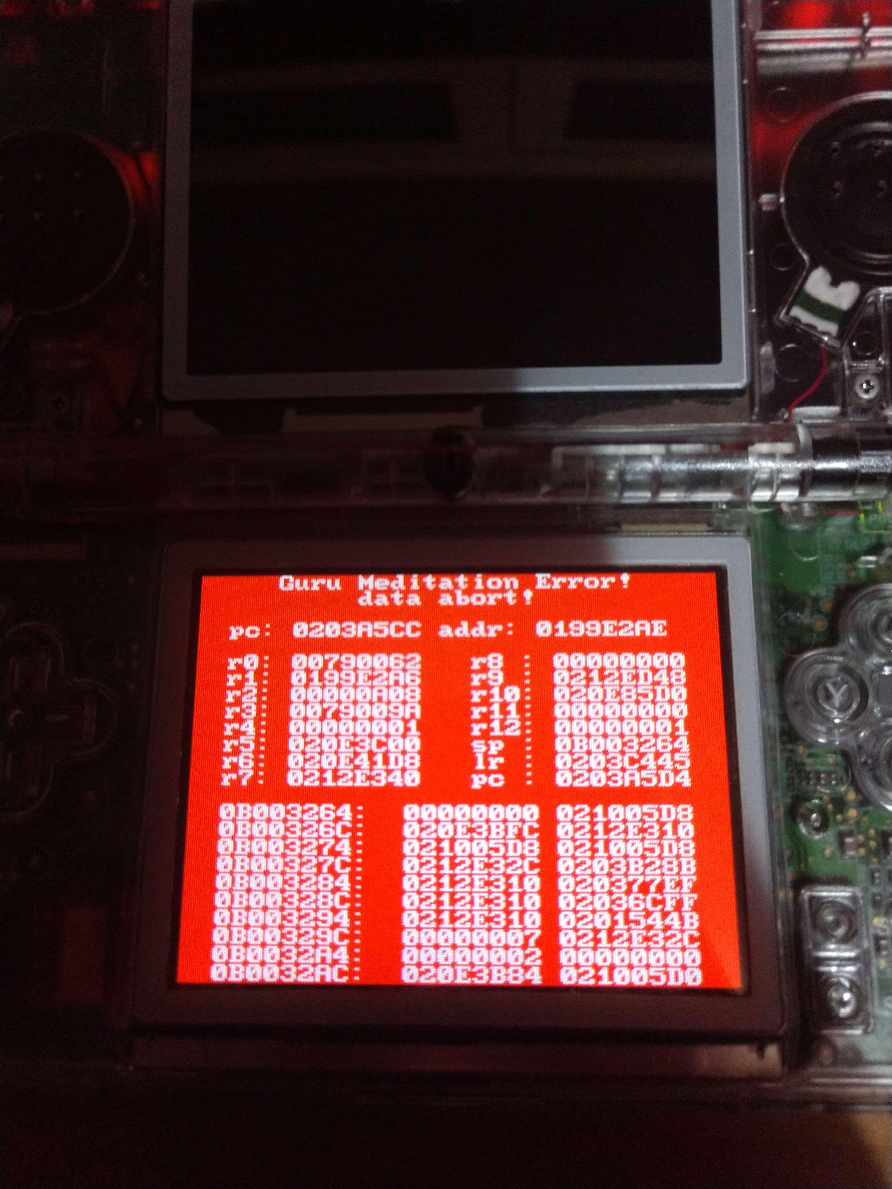 Settings with Memory Expansion Pak inserted has graphical glitches, slight slowdown, and crashes ...