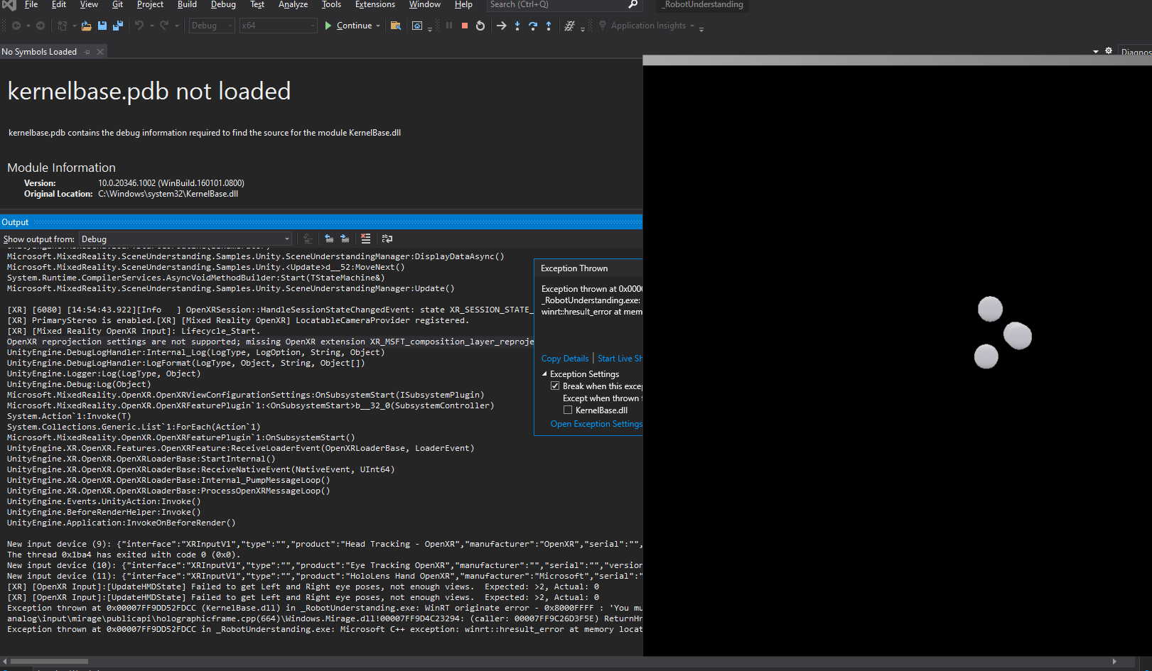 Unity 2020.3 with OpenXR , Scene Understanding and MRTK · Issue #18 · microsoft/MixedReality ...