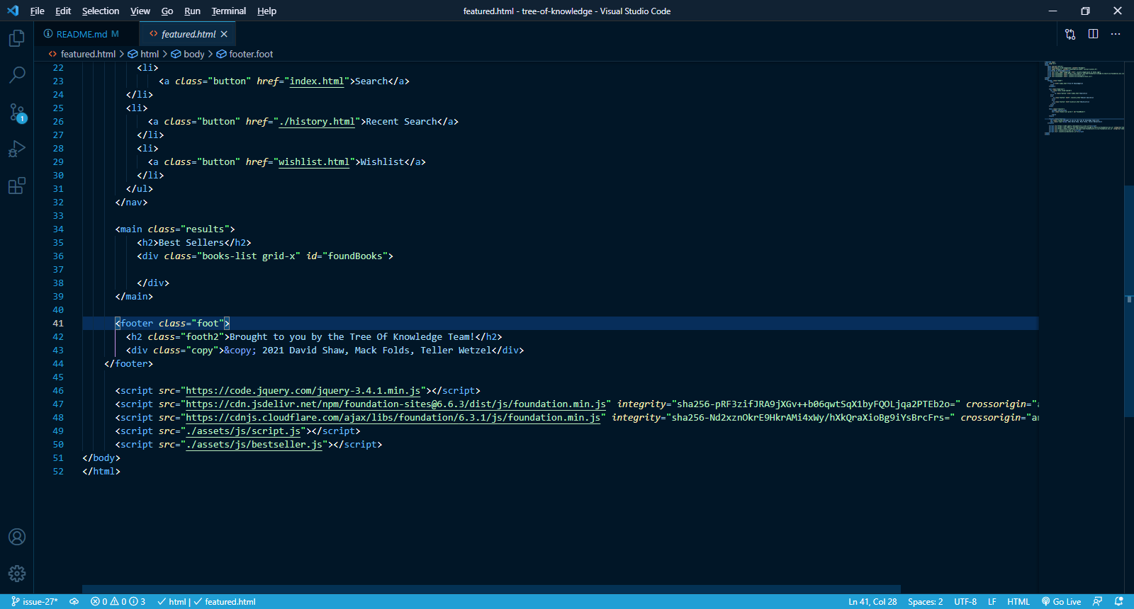 GitHub - ds1242/tree-of-knowledge: A group project brought to you by ...