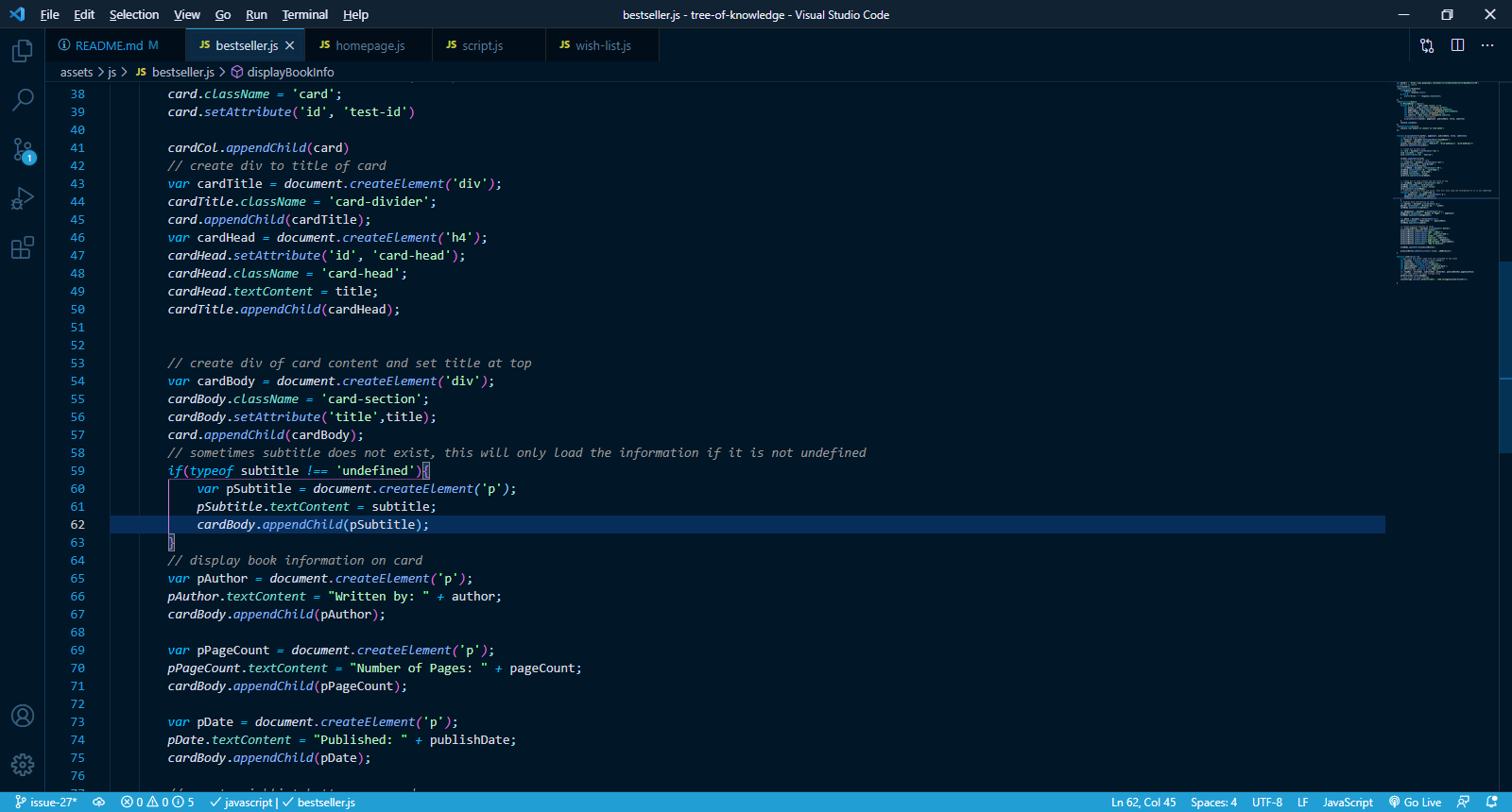 GitHub - ds1242/tree-of-knowledge: A group project brought to you by ...