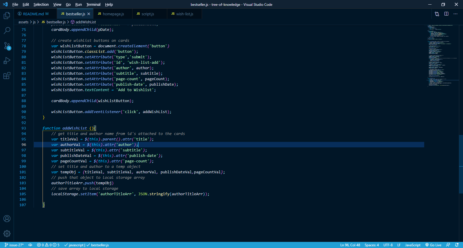 GitHub - ds1242/tree-of-knowledge: A group project brought to you by ...