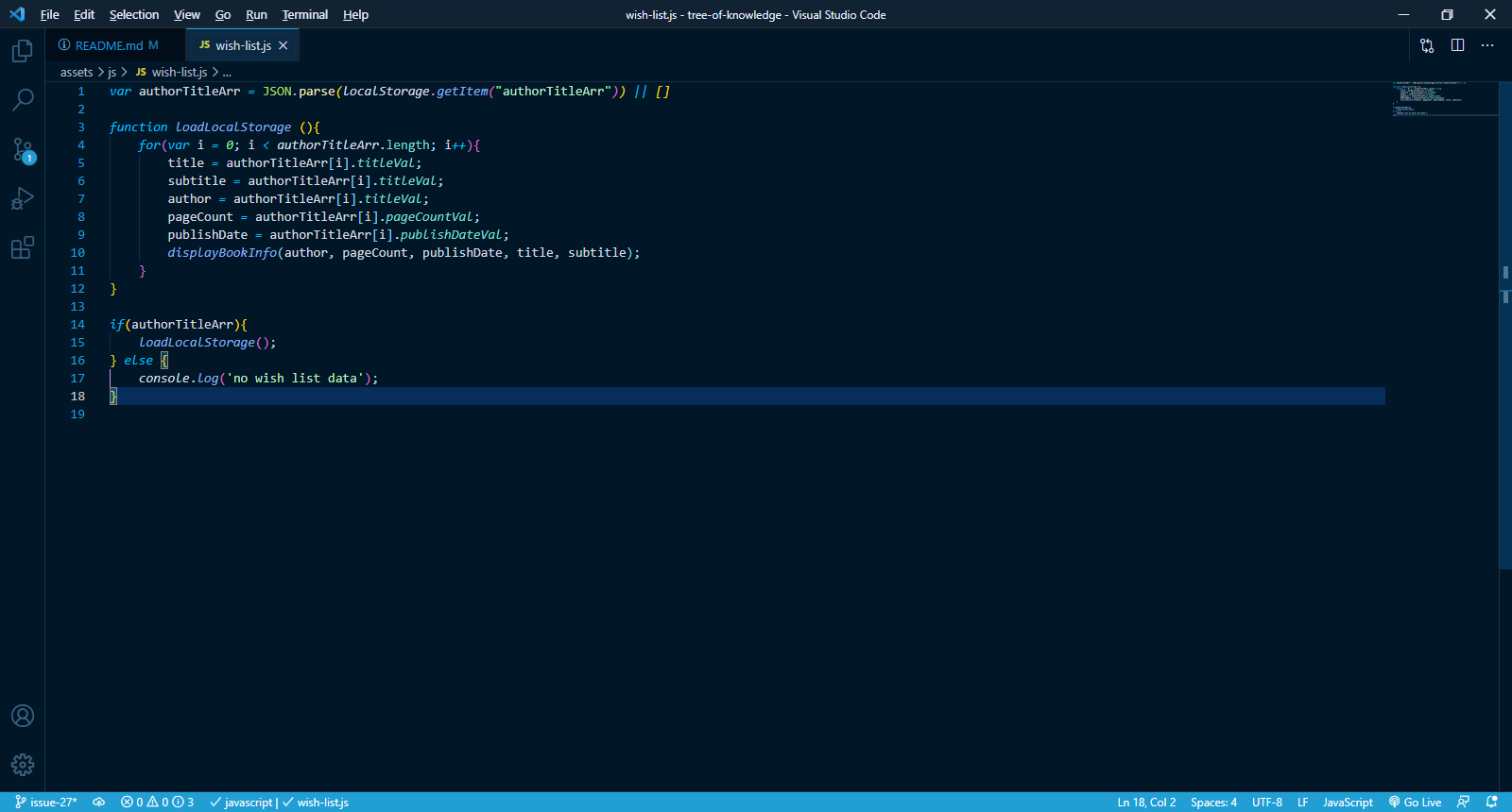 GitHub - ds1242/tree-of-knowledge: A group project brought to you by ...