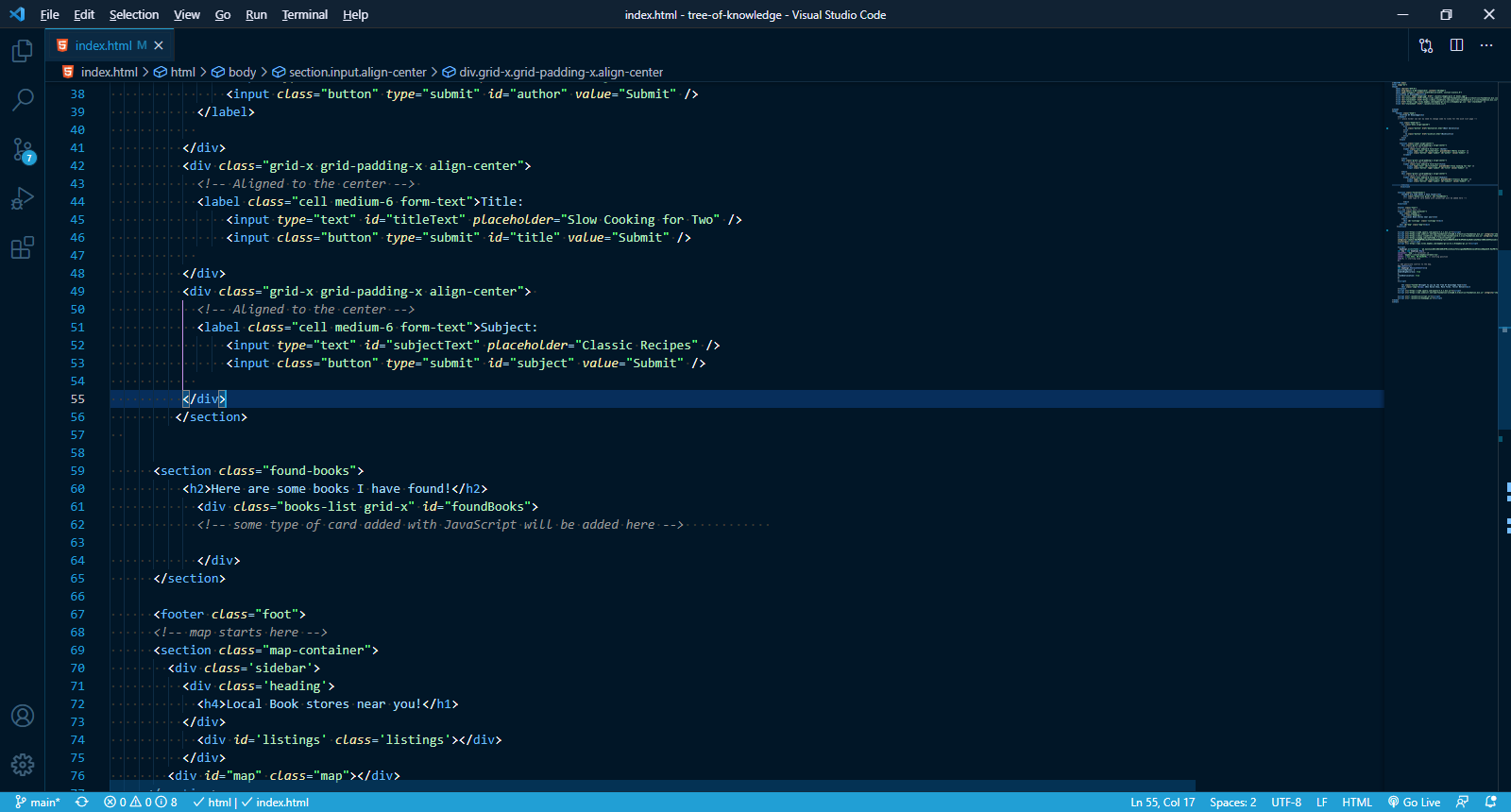 GitHub - ds1242/tree-of-knowledge: A group project brought to you by ...