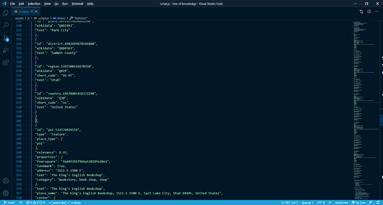 GitHub - ds1242/tree-of-knowledge: A group project brought to you by ...