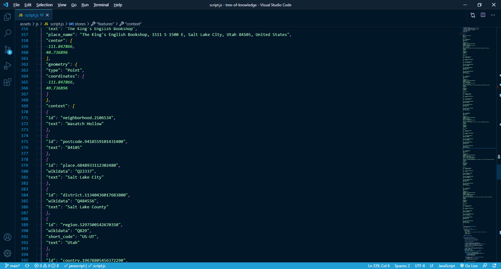 GitHub - ds1242/tree-of-knowledge: A group project brought to you by ...