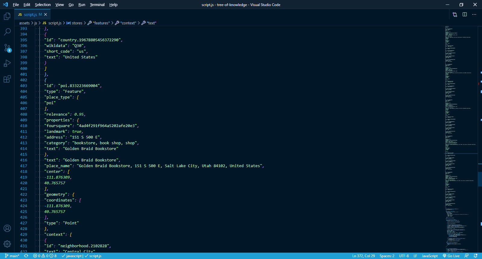 GitHub - ds1242/tree-of-knowledge: A group project brought to you by ...