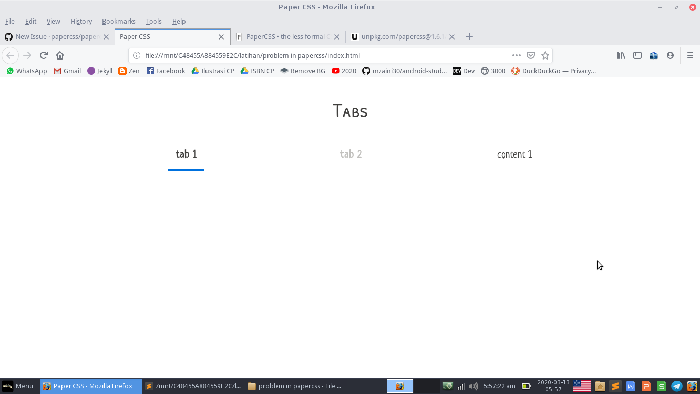 Problem in tabs · Issue #194 · papercss/papercss · GitHub